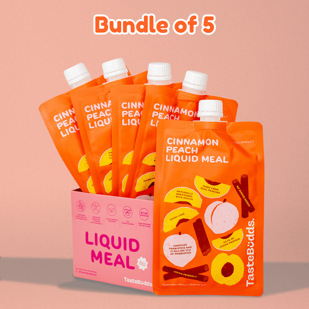 [New] Cinnamon Peach Liquid Meal – TasteBudds.