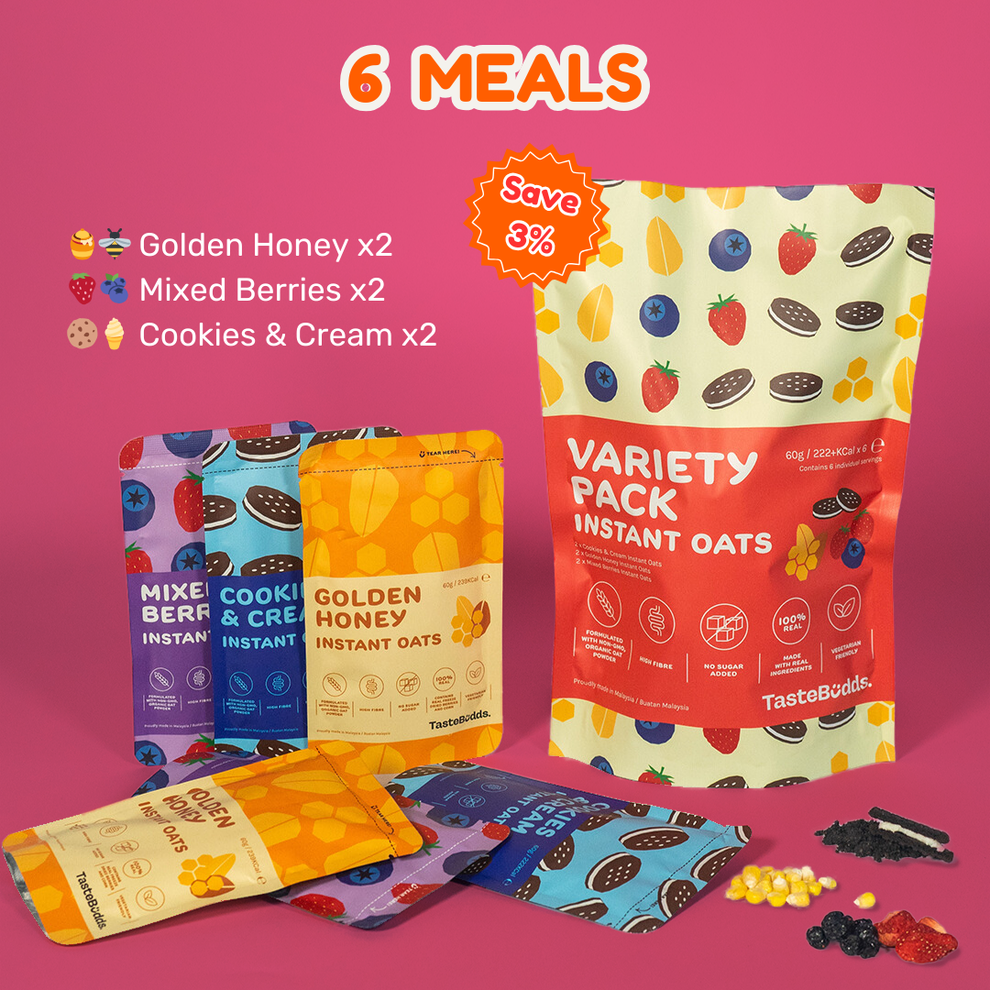 Instant Oats Variety Pack – TasteBudds.
