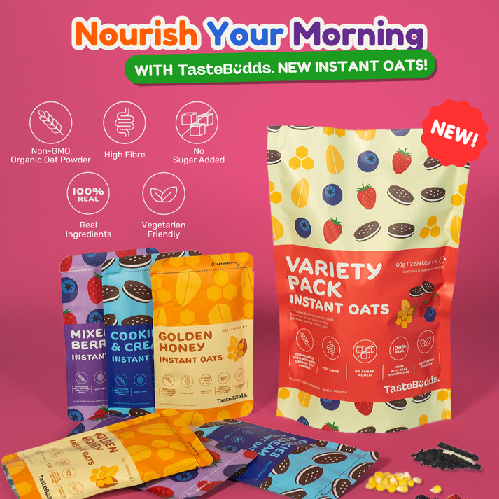 Instant Oats Variety Pack – TasteBudds.